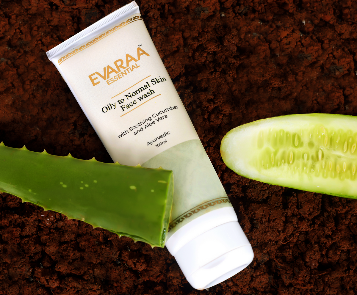Oily to Normal Skin Face Wash – Festive Glow Cleanser | Evaraa Essential